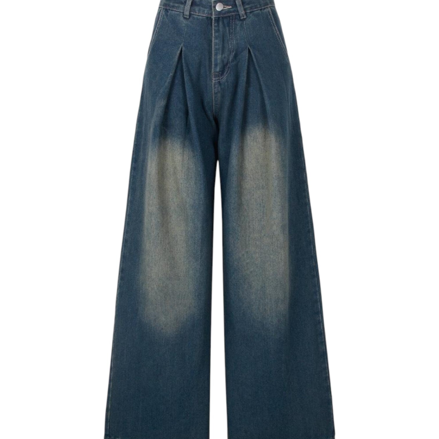 Jeans Ống Rộng Xếp Ly V Q59 – Nicool Shop – Quần Jeans Nữ